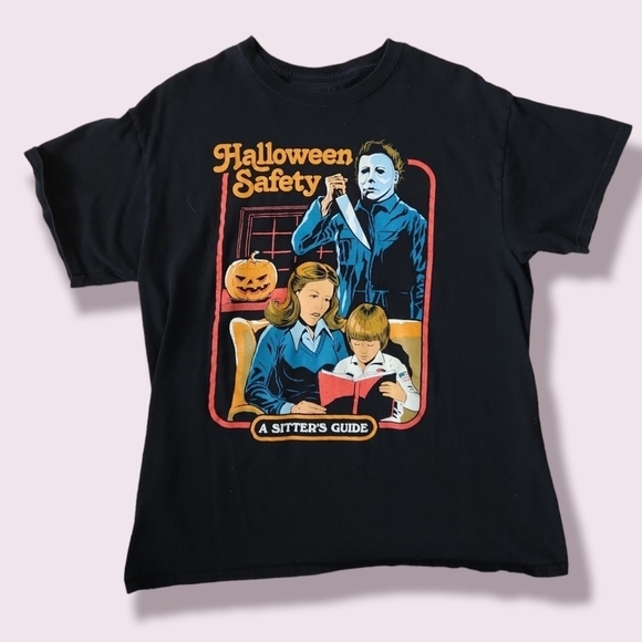 Creepy Co. | Shirts | Michael Myers Halloween Safety A Sitters Guide ...